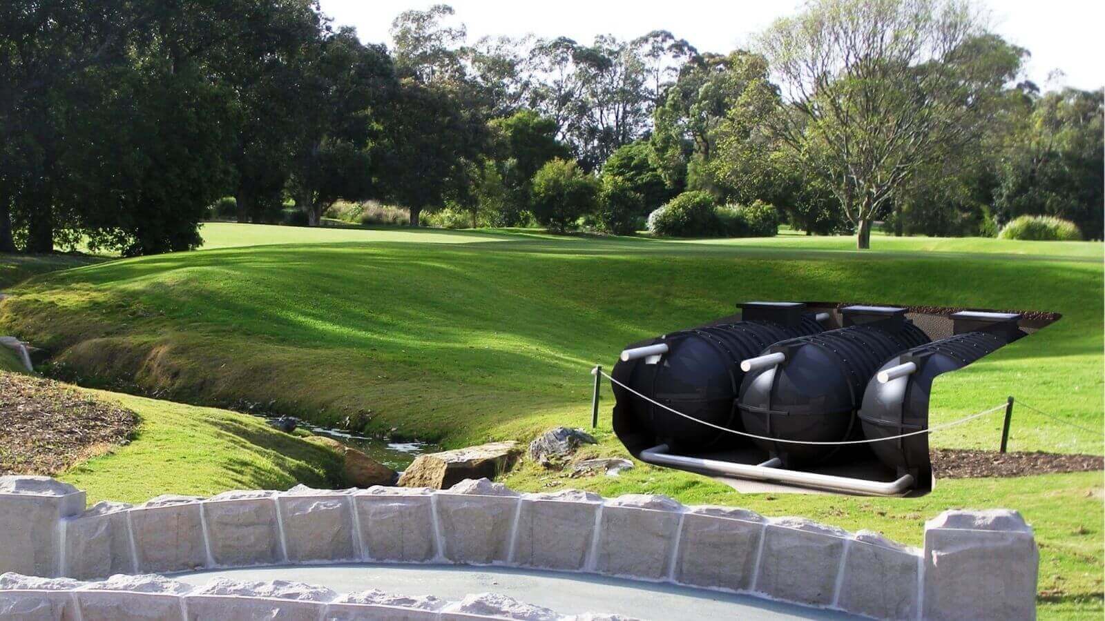 Golf Course Irrigation: Above & Below Ground Tanks